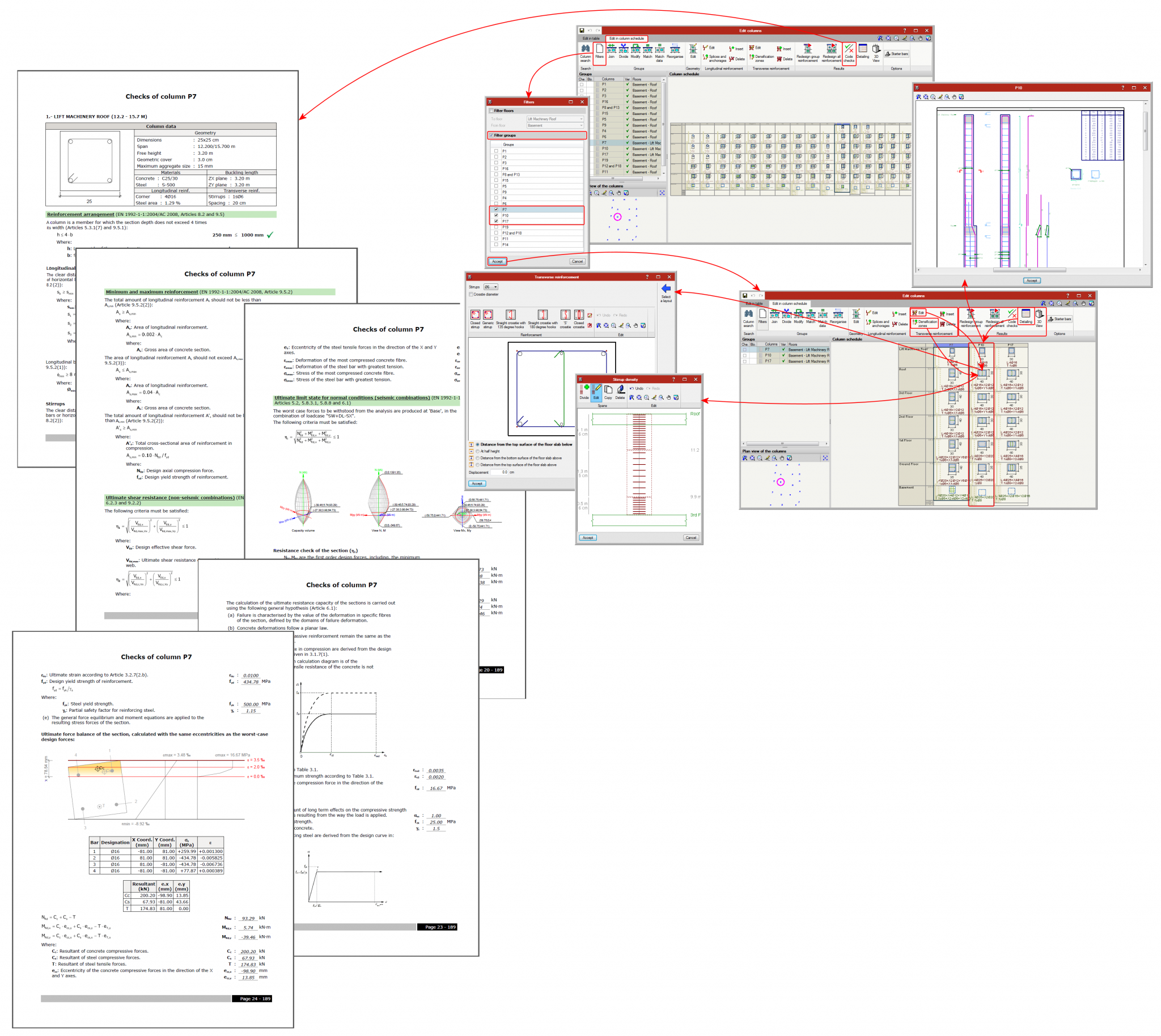 Advanced column editor