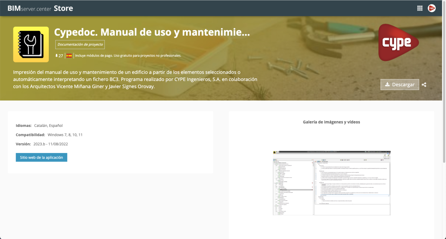 Cypedoc. Libro del edificio archivos - CYPE