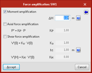 Force amplification - CYPE