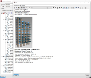 Customisable reports - CYPE