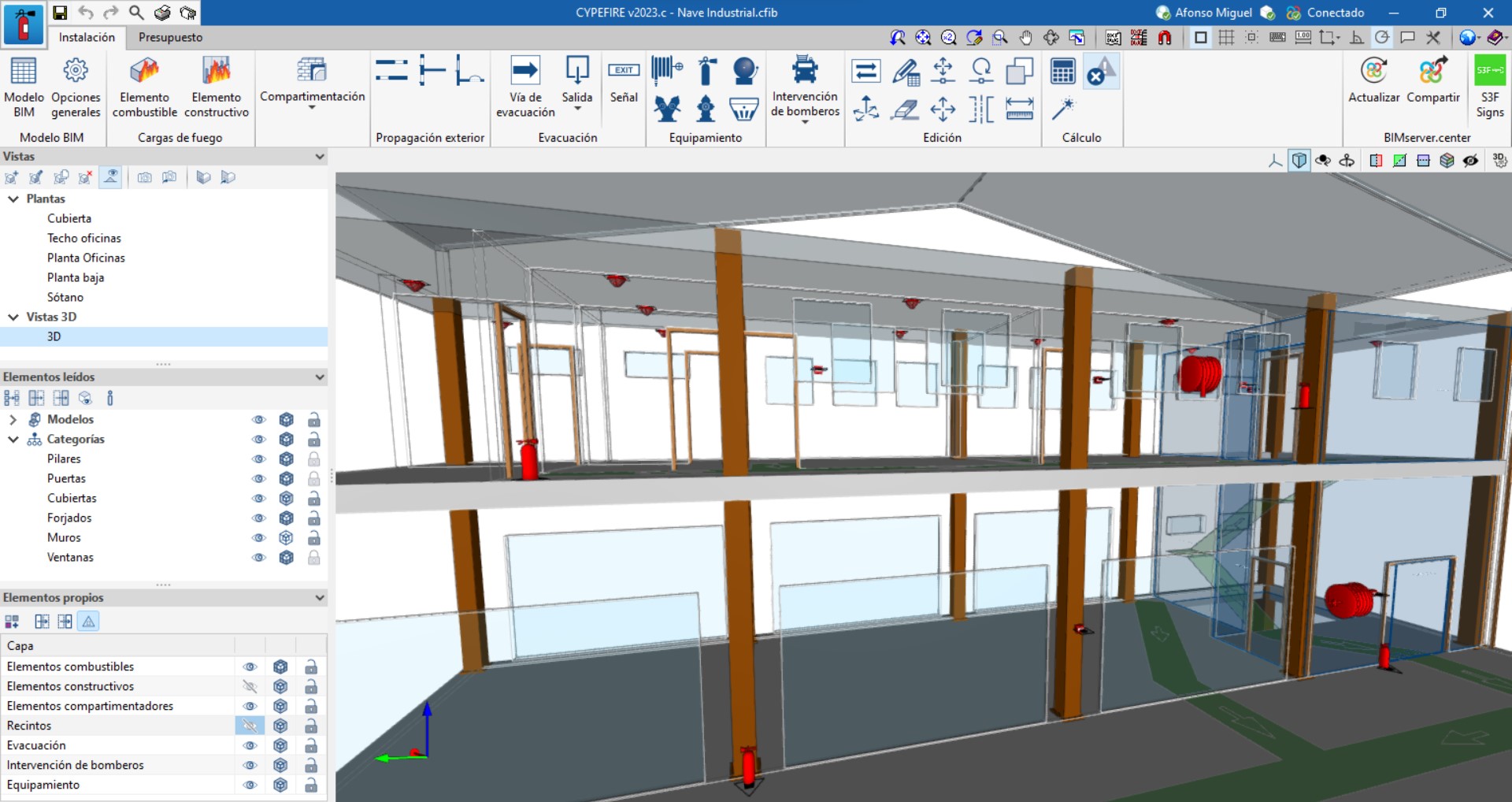 CYPE renueva el software CYPEFIRE para comprobar y validar la seguridad ...