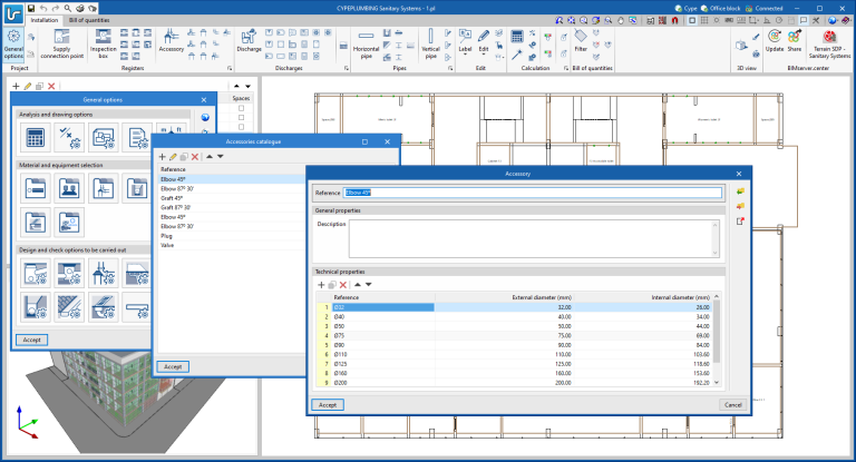 Improved fitting introduction - CYPE