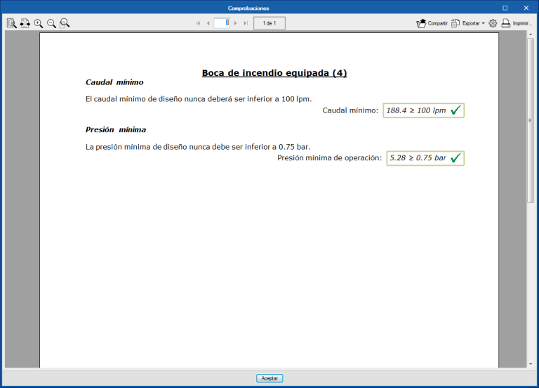 Design of fire hose reels (FHR) - CYPE
