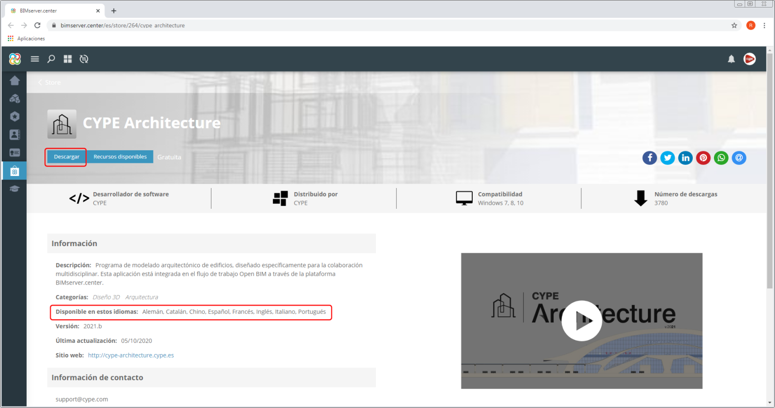 Instalación de los programas de CYPE - CYPE