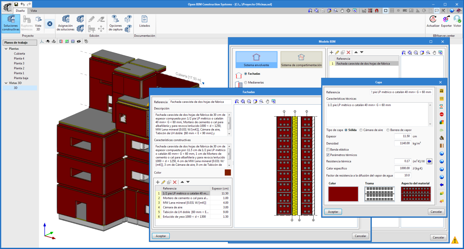 Exportación de la definición de las soluciones constructivas para las ...