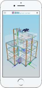 View of the BIM model generated by CYPE Open BIM programs - CYPE