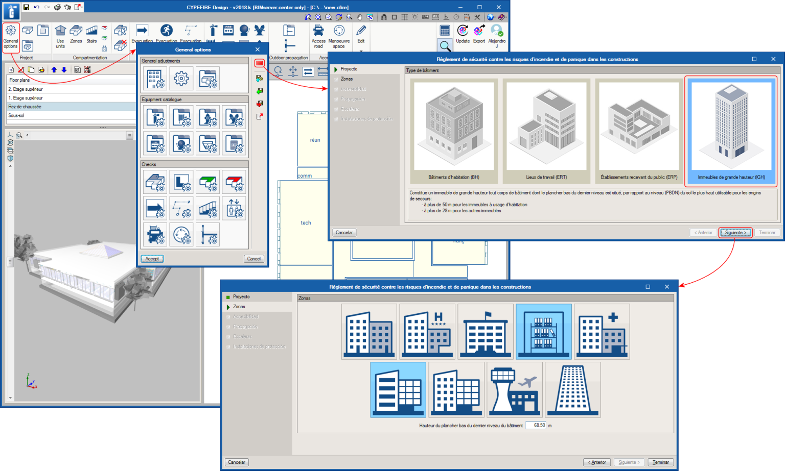 IGH (Immeubles de grande hauteur) project types for the Moroccan code ...