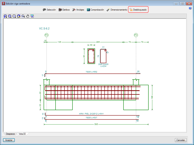 Block foundation elements - CYPE