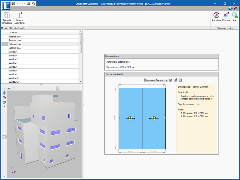 Open BIM Carpentry (new program) - CYPE