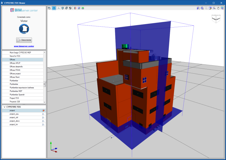CYPEFIRE FDS Viewer (new program) - CYPE