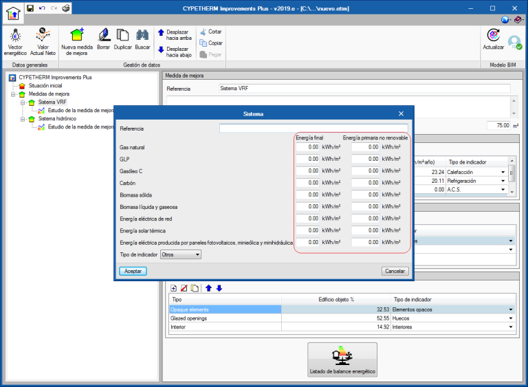 CYPETHERM Improvements Plus (new program) - CYPE