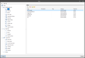 Improved Types and BIM Model windows - CYPE