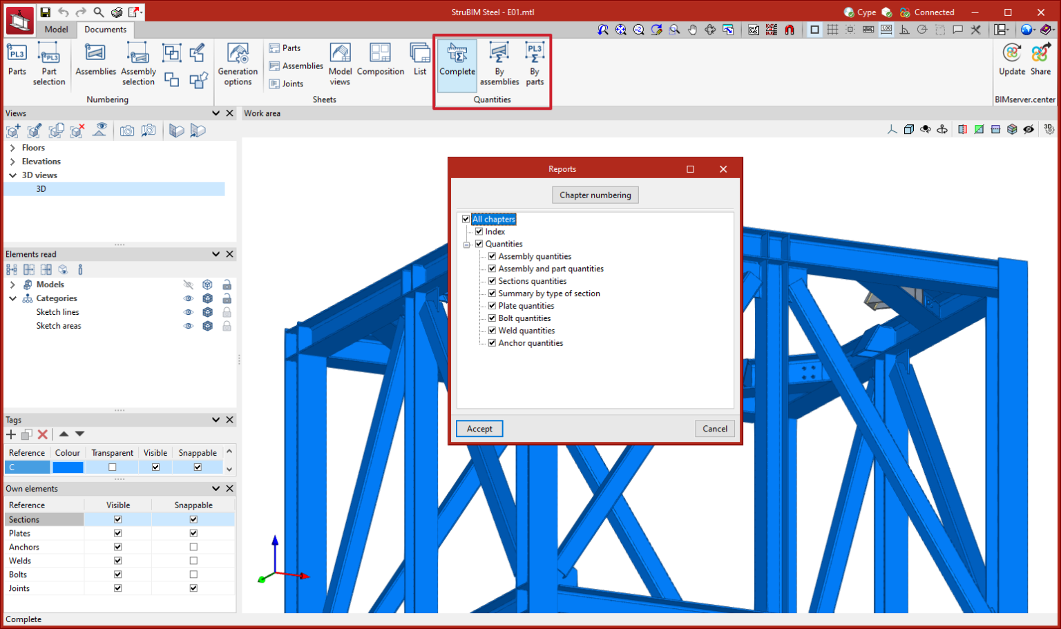 Quantities reports - CYPE