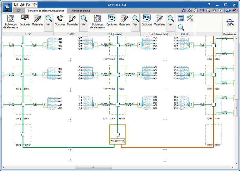 Mejora del aspecto de los registros en los esquemas de los servicios de telecomunicaciones - CYPE