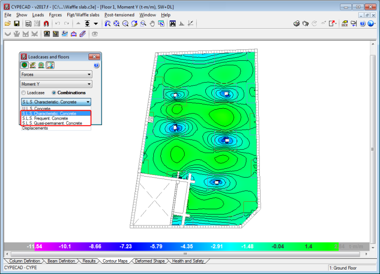 Contour map representation improvements - CYPE