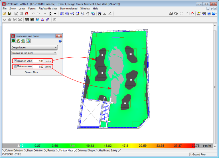 Contour map representation improvements - CYPE