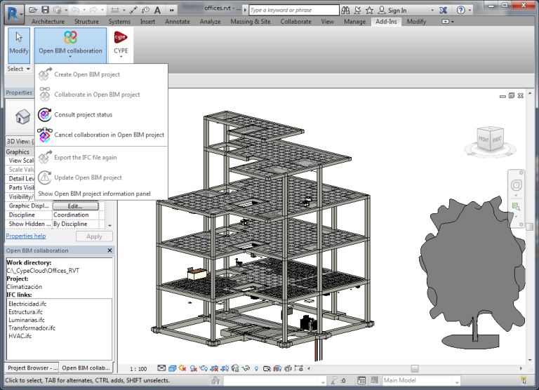 Open BIM add-in for Revit (new program) - CYPE