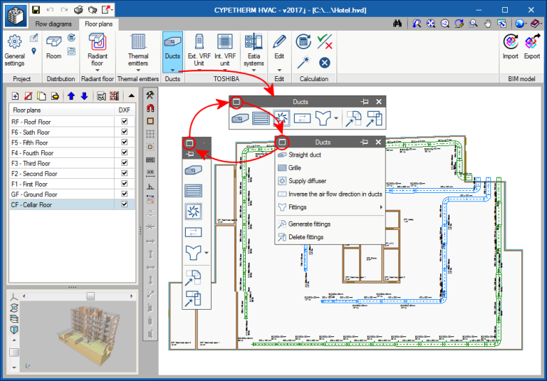 Floating tools - CYPE