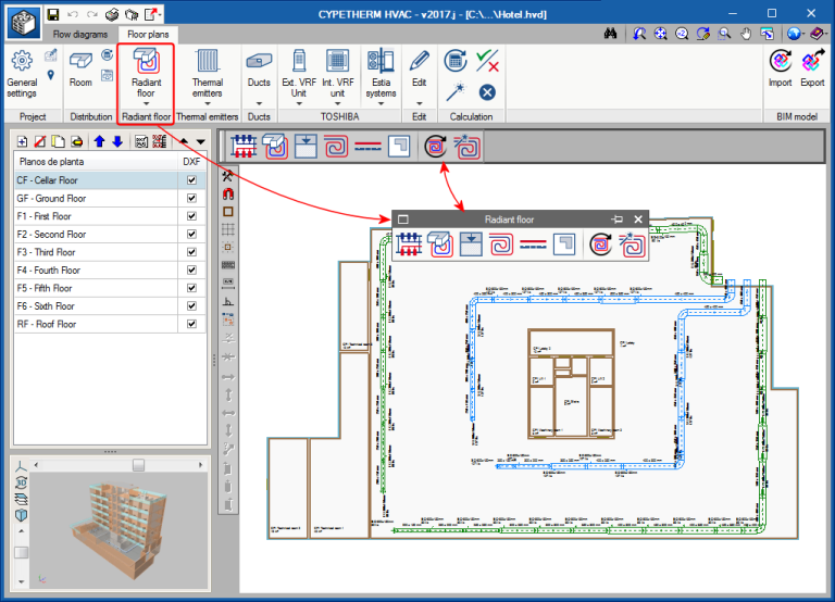 Floating tools - CYPE