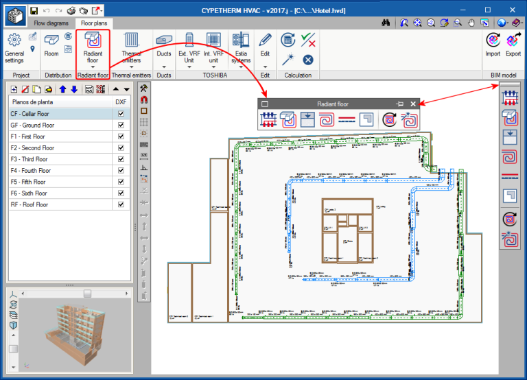 Floating tools - CYPE