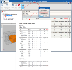 Project results report - CYPE