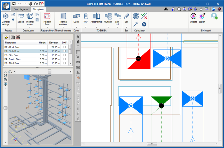 Vertical ducts - CYPE