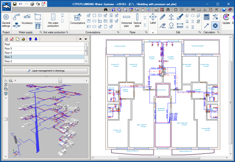 CYPEPLUMBING Water Systems (new program) - CYPE