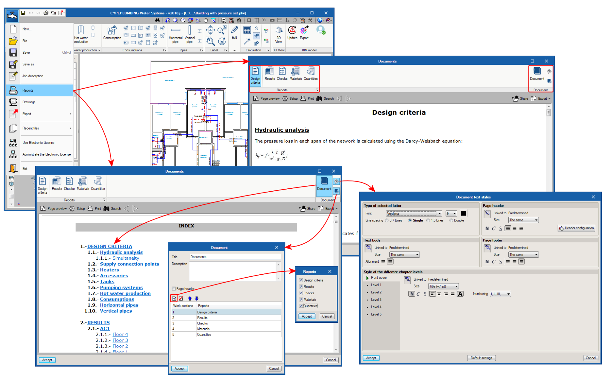 Project documents manager - CYPE