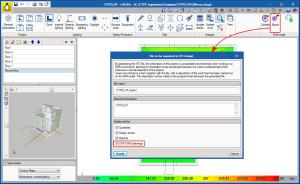 Export drawings to the BIM project - CYPE