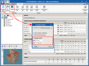 Time period simulations with EnergyPlus™ from CYPETHERM programs - CYPE