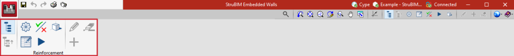 StruBIM Embedded Walls - Reinforcement - CYPE