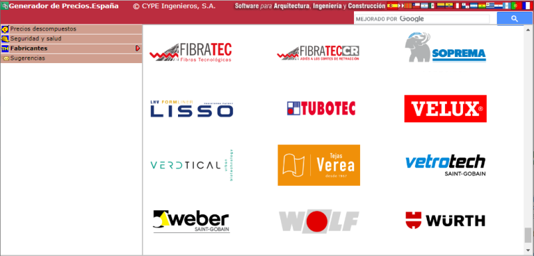 Versión 2023.g - CYPE