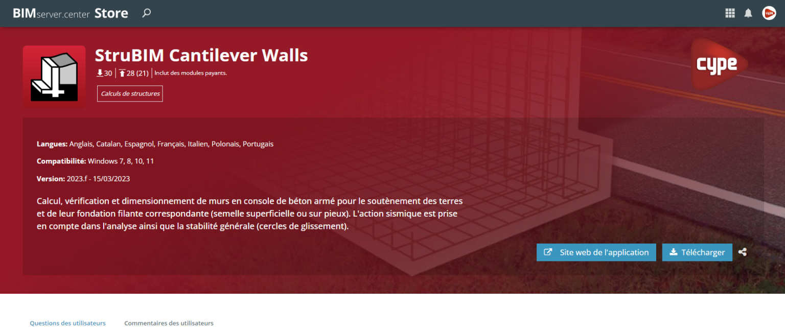 Version 2023.g - CYPE