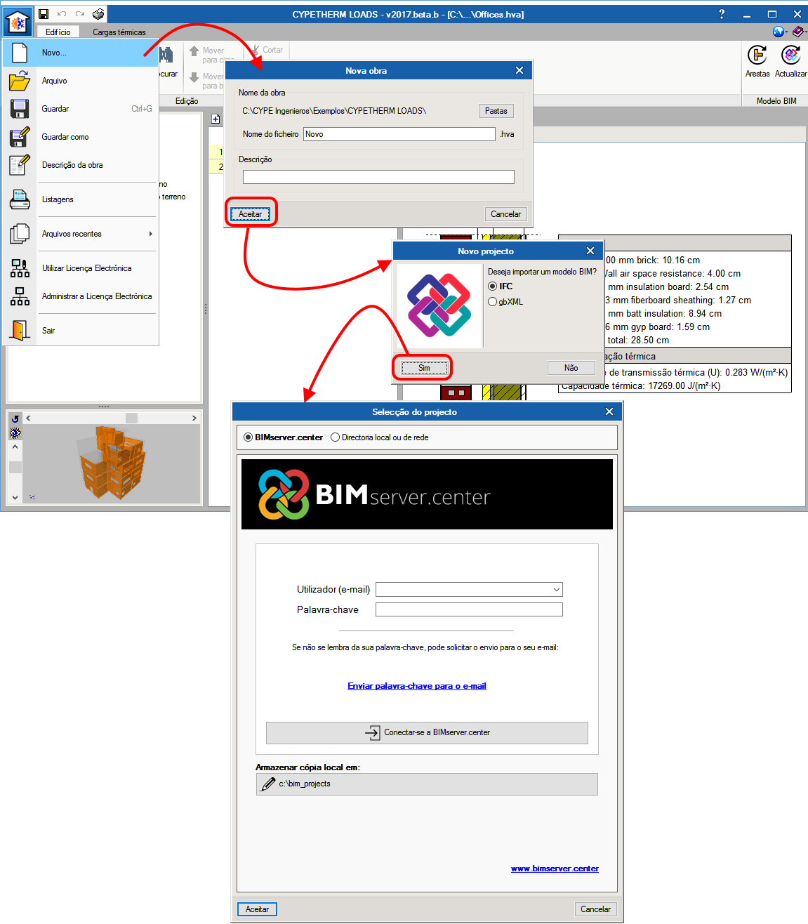 "BIMserver.center". Soluções de alojamento BIM para projetos - CYPE