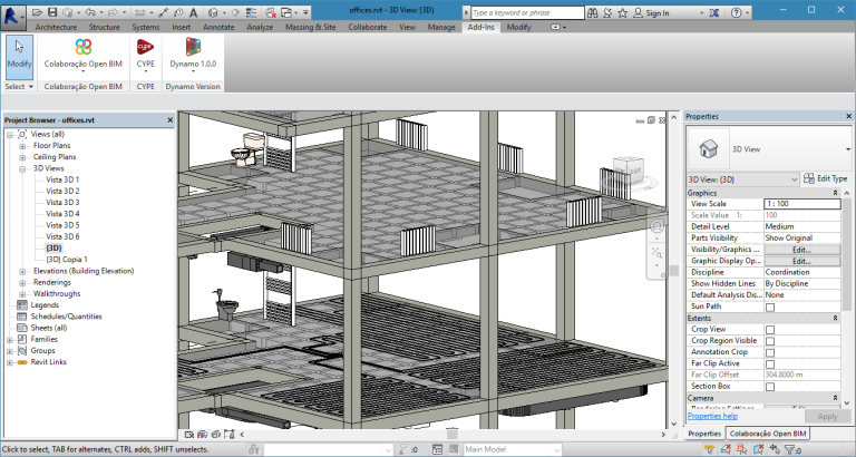 Suplemento Open BIM para Revit (programa novo) - CYPE