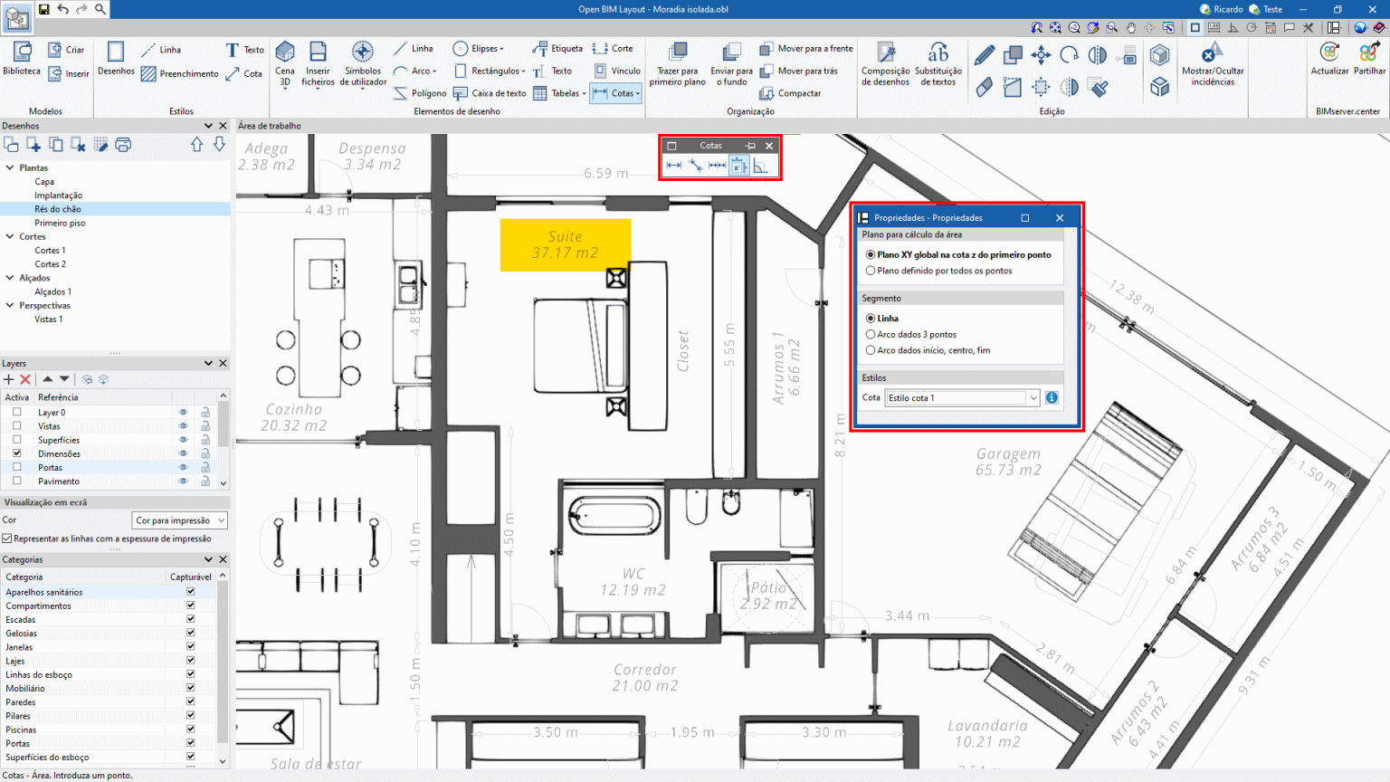Open BIM Layout - Cotas - CYPE