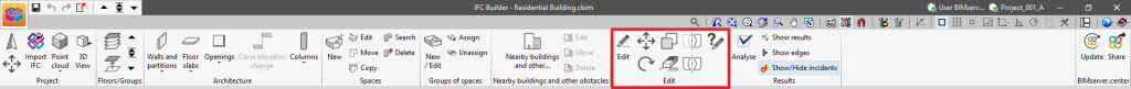 IFC Builder - Editing - CYPE