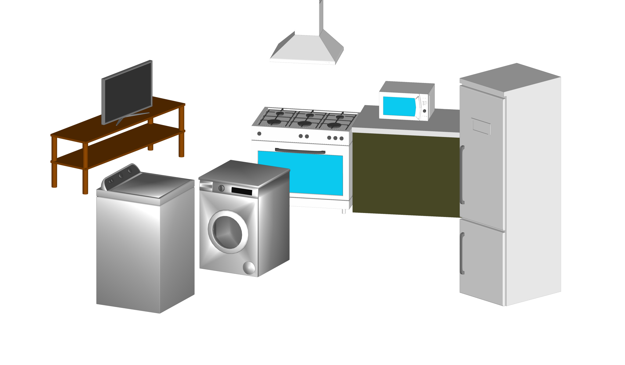 CYPE Architecture - Introducción de muebles, electrodomésticos y otros ...