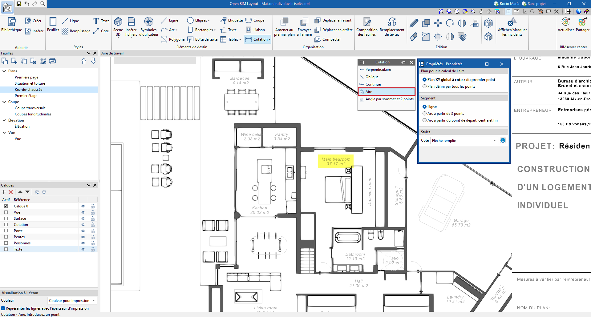 Open BIM Layout - Cotation - CYPE