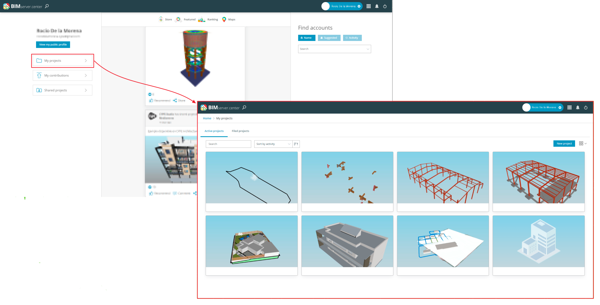 Using CYPE software via BIMserver.center - CYPE