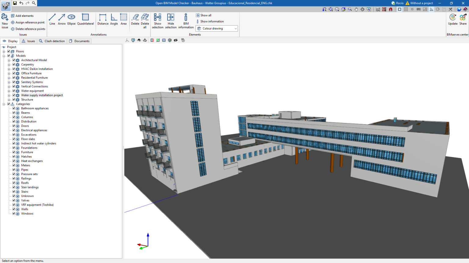 Open BIM Model Checker