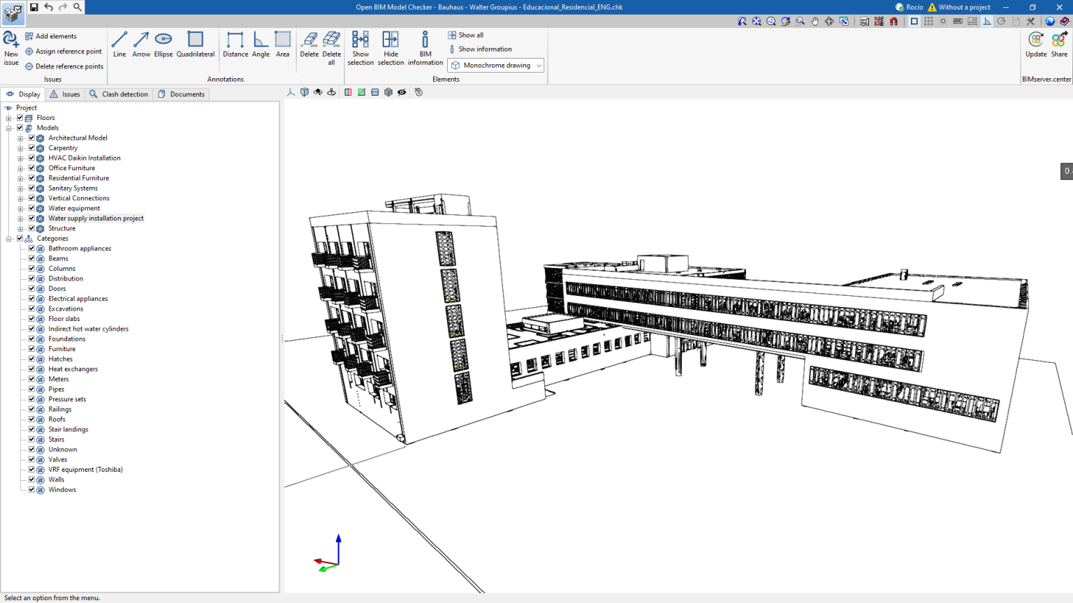 Open BIM Model Checker