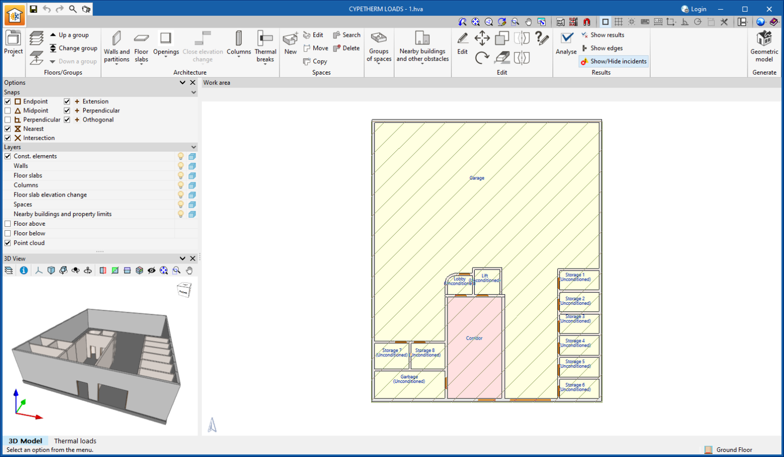 Remodelling of tabs. Removing the "Analytical model" tab and adding the ...