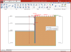 Concrete embedded walls - CYPE