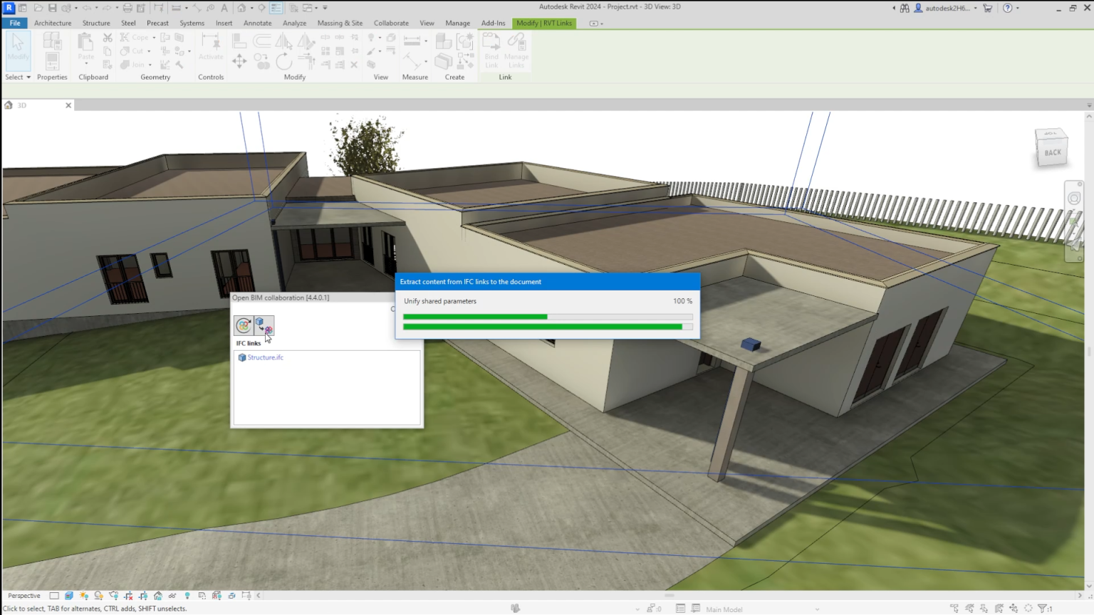 Plugin Open BIM - Revit