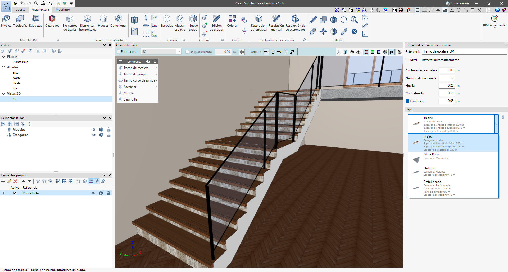 CYPE Architecture - Modelling building elements - CYPE