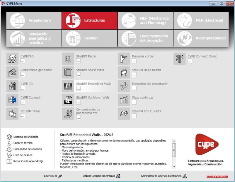 Versión 2025.a - CYPE