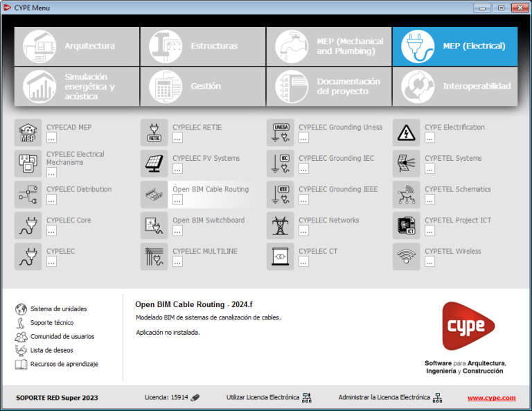 Versión 2025.a - CYPE