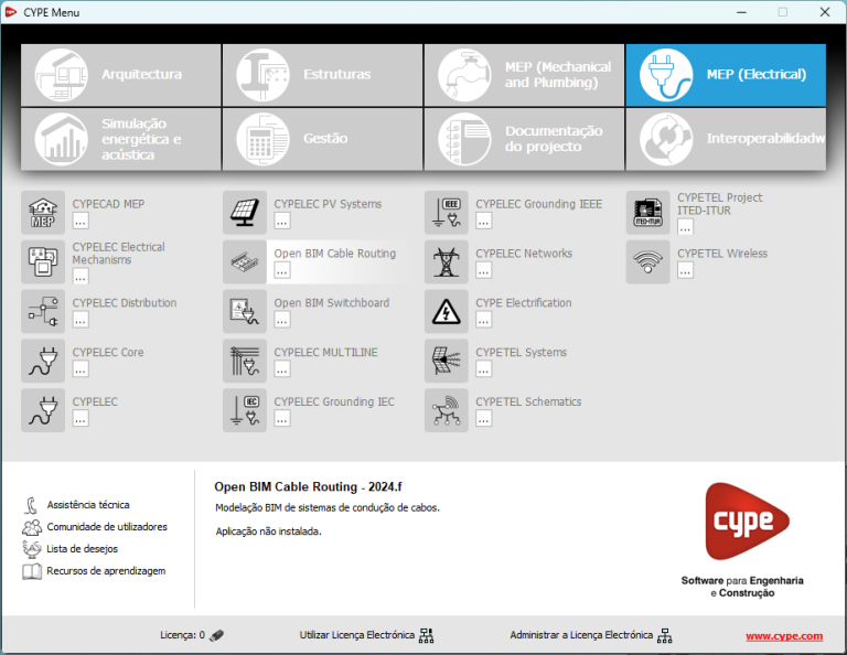 Versão 2025.a - CYPE