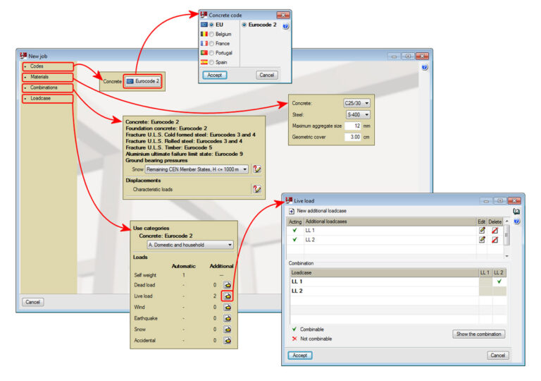 Punching shear verification - Data introduction - CYPE